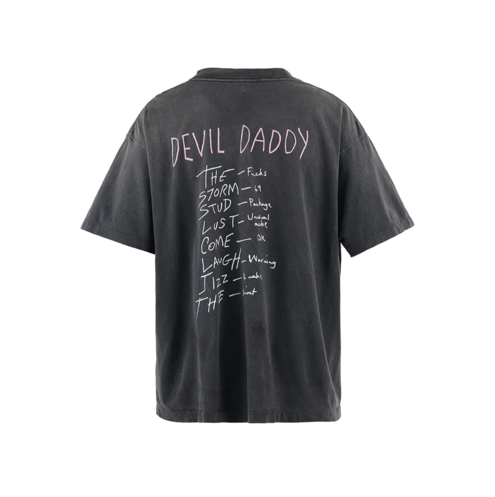 SAINT MICHAEL DEVIL DADDY SS TEE - BLACK – Creme321